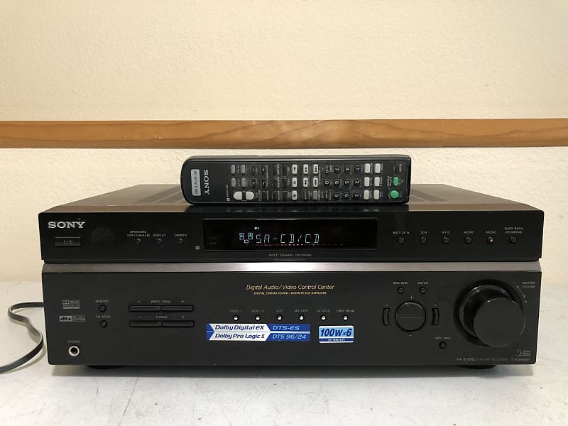 Sony STR-DE597 Receiver HiFi Stereo 6.1 Channel Home Audio | Reverb