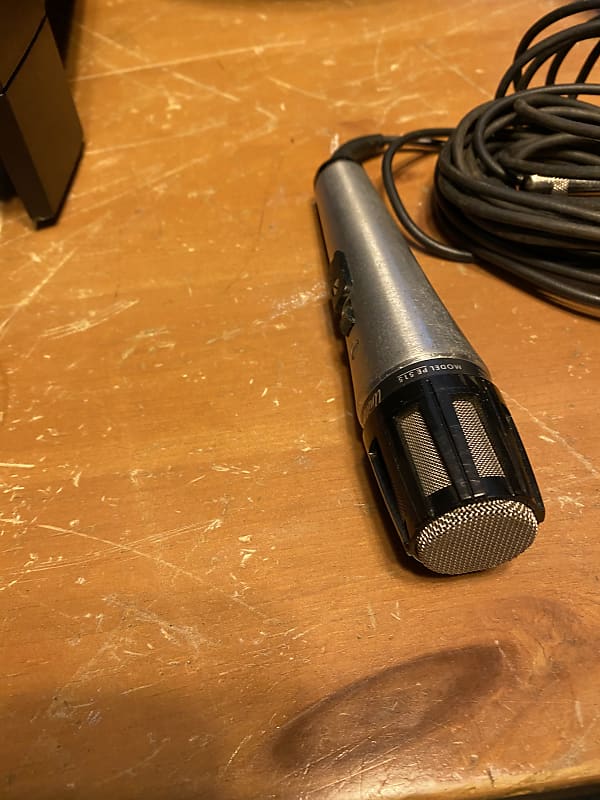 Shure Pe 515 microphone 60s Silver | Reverb