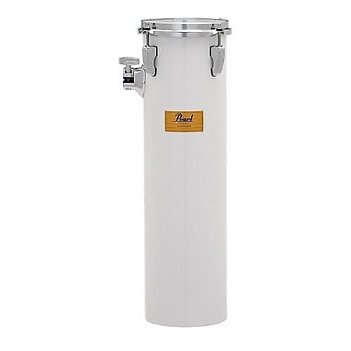 Pearl Rocket Tom 6x18 Arctic White w/Rectangle Badge | Reverb