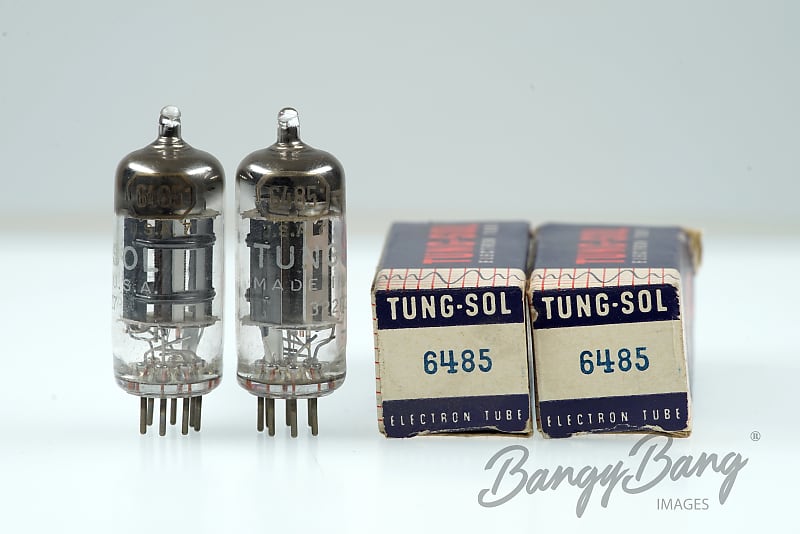 2 Vintage Tung-Sol 6485 Dual-Control Computer Pentode Valve - | Reverb