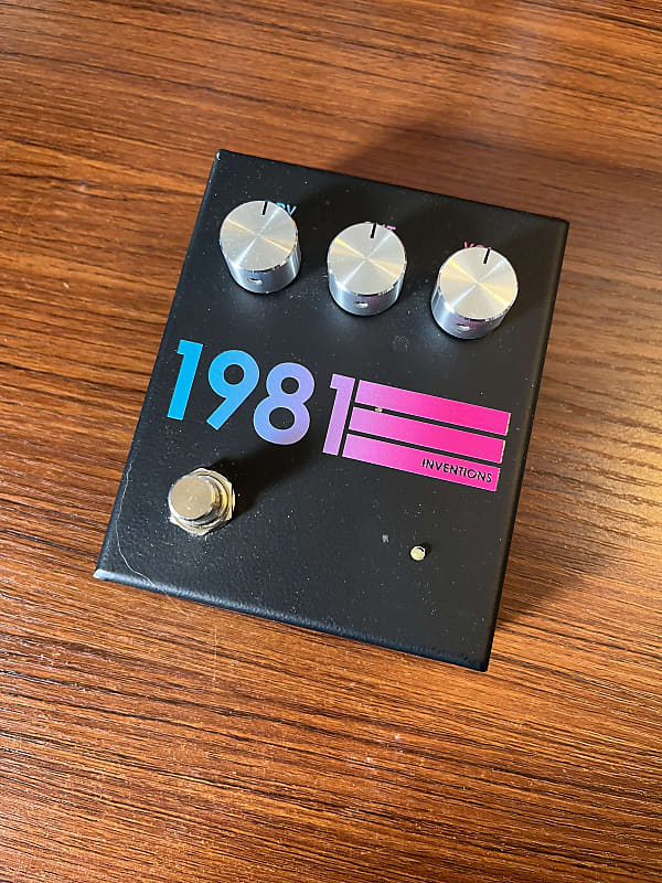1981 Inventions DRV Overdrive 2018 - Present - Hyperfade | Reverb