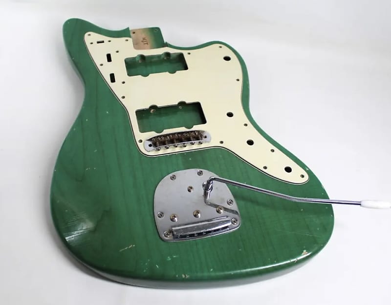 MJT Ultralight Jazzmaster Body with Aged Trem and Ground wire | Reverb