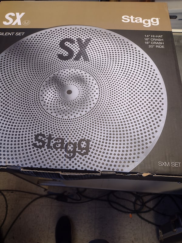 Stagg SXM silent cymbal set 2020's - Gray | Reverb