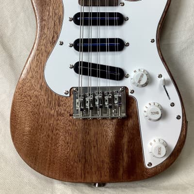 MORTone Electric 10 string Mandolin/Mandola Stratocaster mini | Reverb