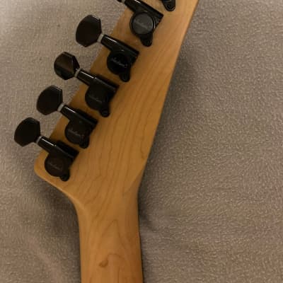 1995 Jackson Dinky Performer PS-4 Trans Red Flametop w/ | Reverb