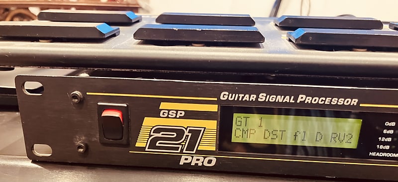DigiTech GSP21 Pro, Excellent Condition, Foot Controller and | Reverb