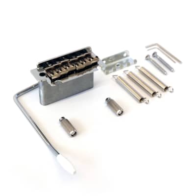 Wilkinson 2 Point Stratocaster Bridge Full Block Tremolo Kit | Reverb