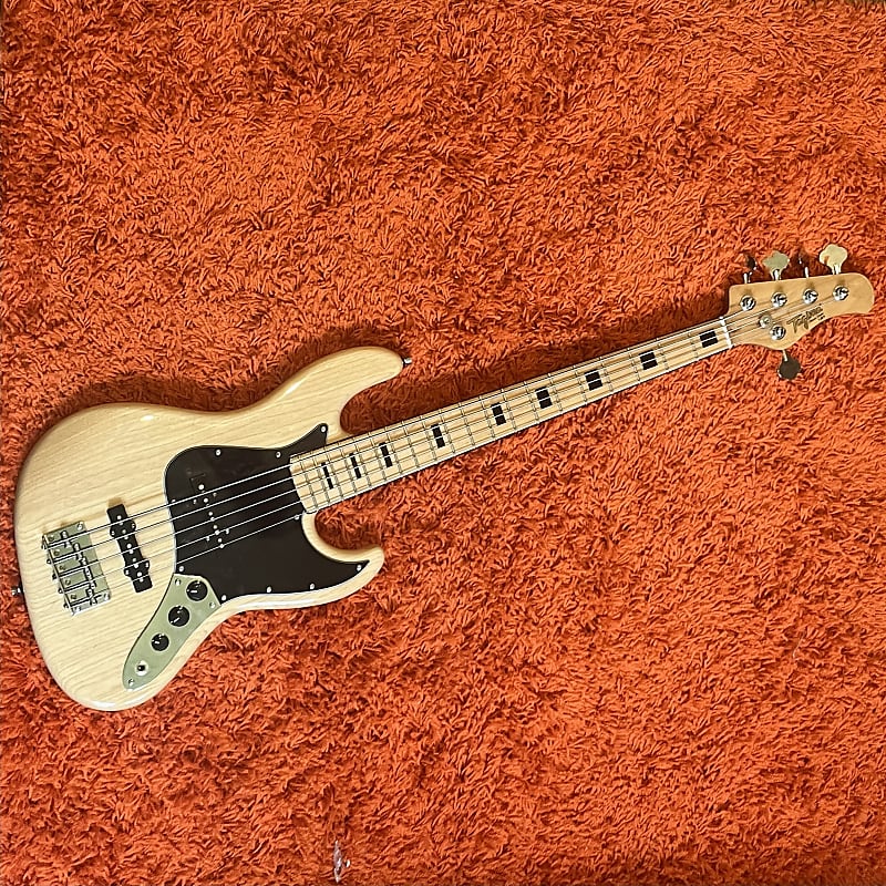 Tagima TJB-5 - Jazz Bass Copy 5-String Natural Finish | Reverb