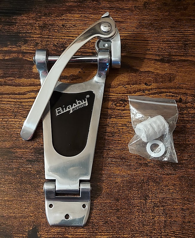 Bigsby B60 Vibrato Tailpiece - Chrome Tremolo for Gretsch | Reverb