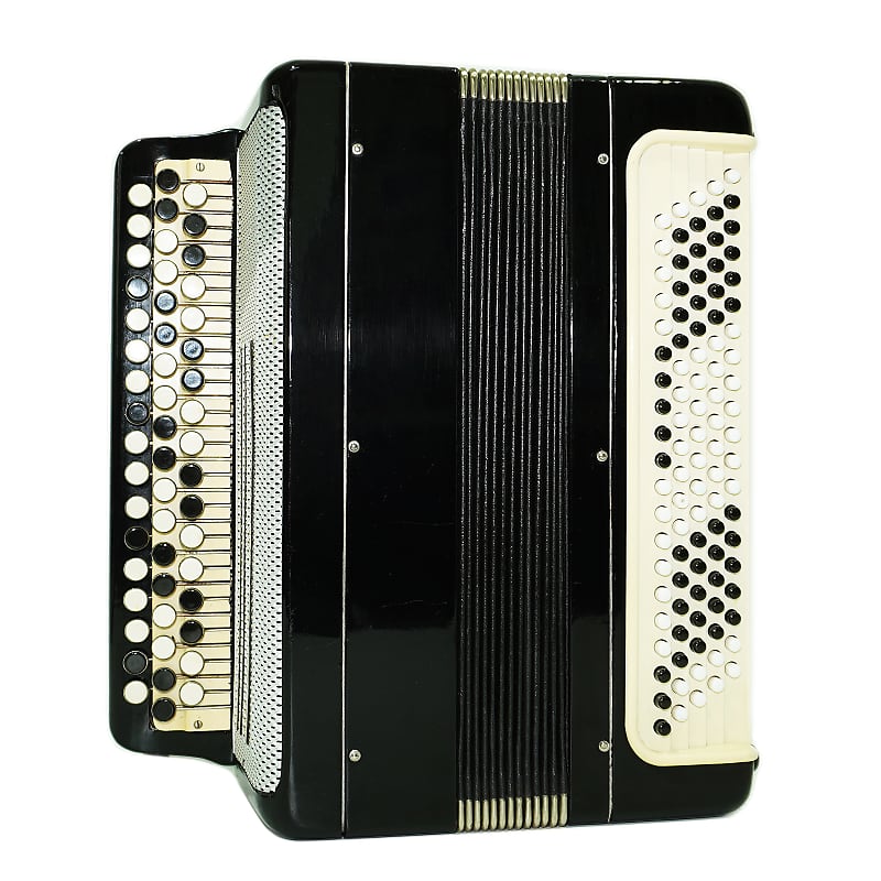 Russian Bayan Tula Original Button Accordion Tulskiy 3 Reverb