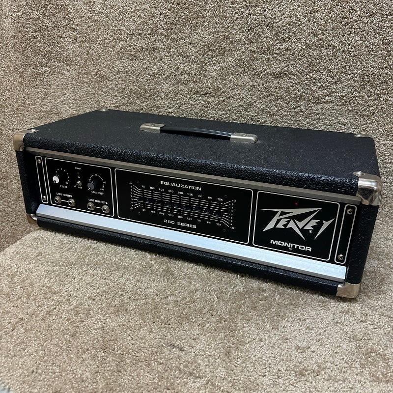 Peavey Monitor 260C Series Amplifier EQ Head | Reverb