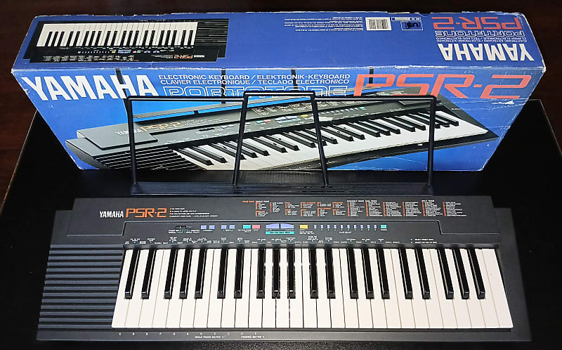 Yamaha PSR-2 Portatone Keyboard Synth IN BOX Super Clean with | Reverb
