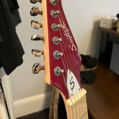 Sawtooth Strat 2020s - Red gloss | Reverb