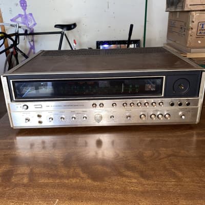 Vintage Sansui QRX-7001 4-Channel Receiver 1976 - Silver & | Reverb