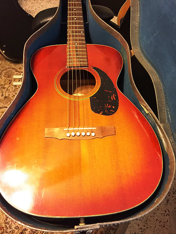 Guild F-20 Troubadour Hoboken label 1969/70 | Reverb