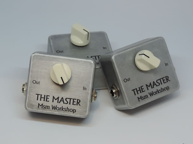 The Master, a volume box for amplifier, by Msm workshop | Reverb