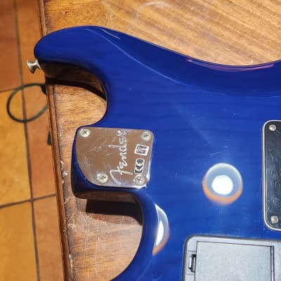 Fender 2017 stratocasterDeluxe roadhouse strat- Transparent | Reverb