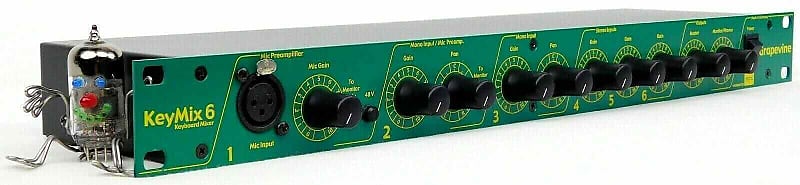 SPL Grapevine KeyMix 6 Rack Mixer Mic Preamp + Sehr Gut + 1.5 | Reverb