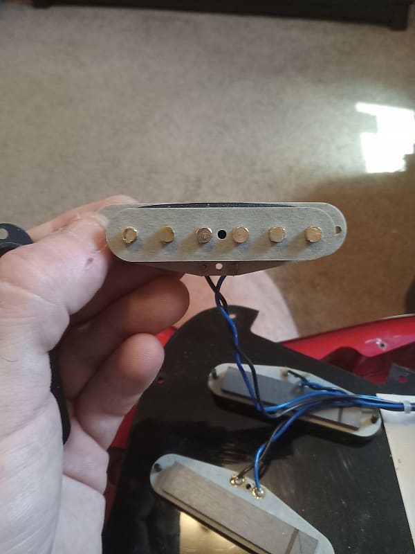 Tokai Grey bobbin sss loaded pickguard 84-86 - Black | Reverb