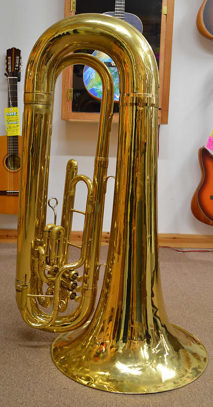 Used King Contra Tuba BBb w/Mouth Piece, Lead Pipe & Case | Reverb