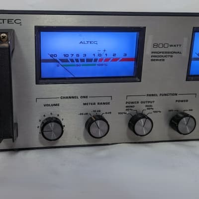 RARE 1977 Altec 9440A Stereo Power Amplifier 800W Solid State | Reverb