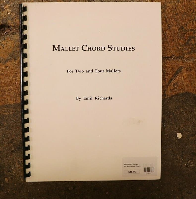 "Mallet Chord Studies for Two & Four Mallets by Emil | Reverb UK