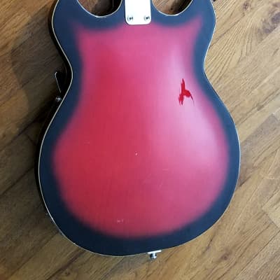 Sekova US28 Vintage 1968 - redburst - Very Good - repaired | Reverb