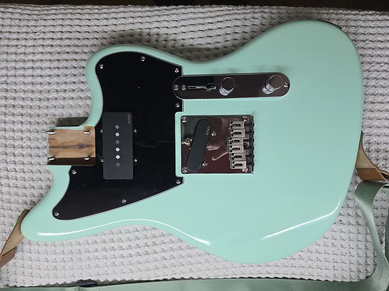 Offset Tele loaded EMG - Seafoam green | Reverb