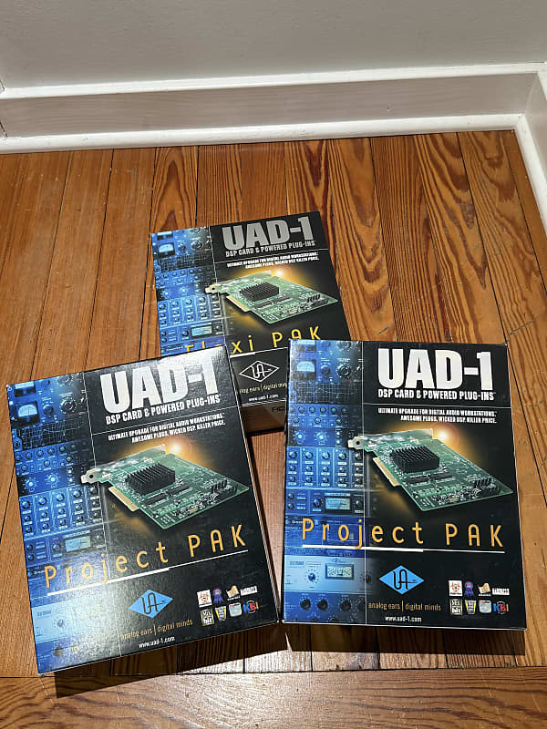 Universal Audio UAD-1 DSP Card Project Pak (x3) | Reverb