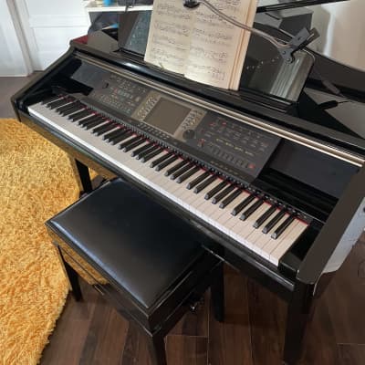 Yamaha Clavinova Grand CVP-900 2000s - Black | Reverb
