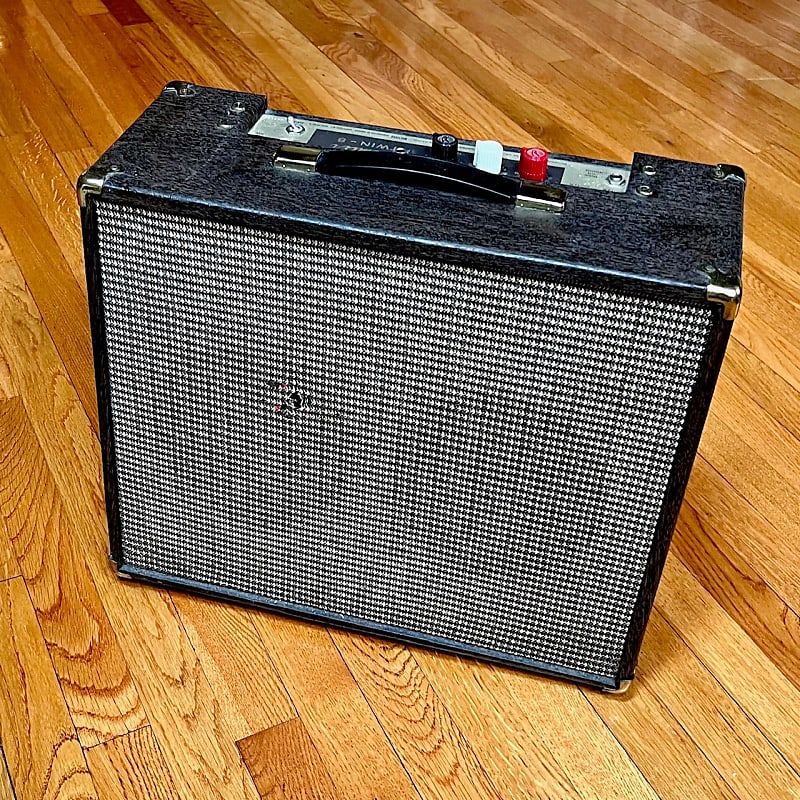 Vintage Premier Twin-8 Tube Amp with Original Cover | Reverb
