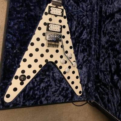 GMW Randy Rhoads Zakk Wylde Flying V 2019 - Polka Dot | Reverb
