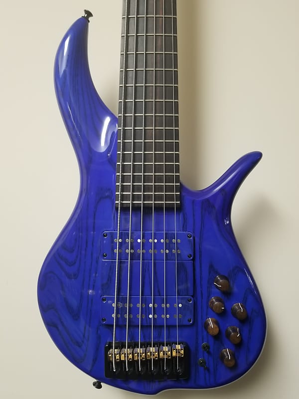 F Bass BN6 2018 Gloss Blue - MINT - FBass | Reverb