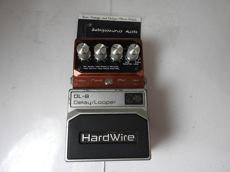 Digitech DL-8 Hardwire Stereo Delay & Looper Effects Pedal | Reverb