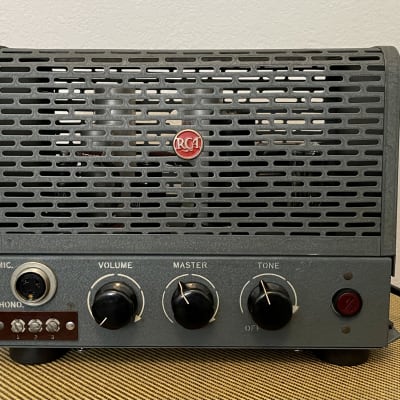 RCA MI-12236 Vintage Harmonica/Guitar Tube PA Head Amplifier | Reverb