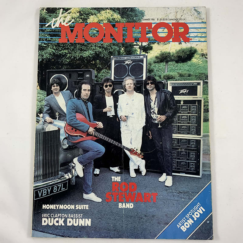 1986 Peavey The Monitor Catalog Full Color Full Line T-40, | Reverb