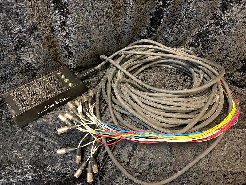 Livewire 16x4 Stagebox 100' Stage Snake Patchbay (Nashville, | Reverb
