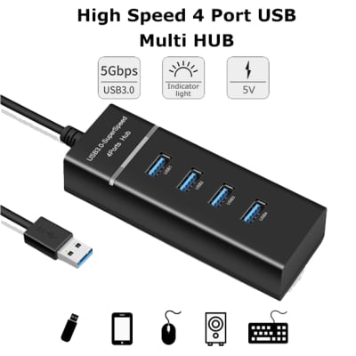 USB 3.0 HUB Super Speed 5 Gbps, 4 PortsUSB/HUB | Reverb