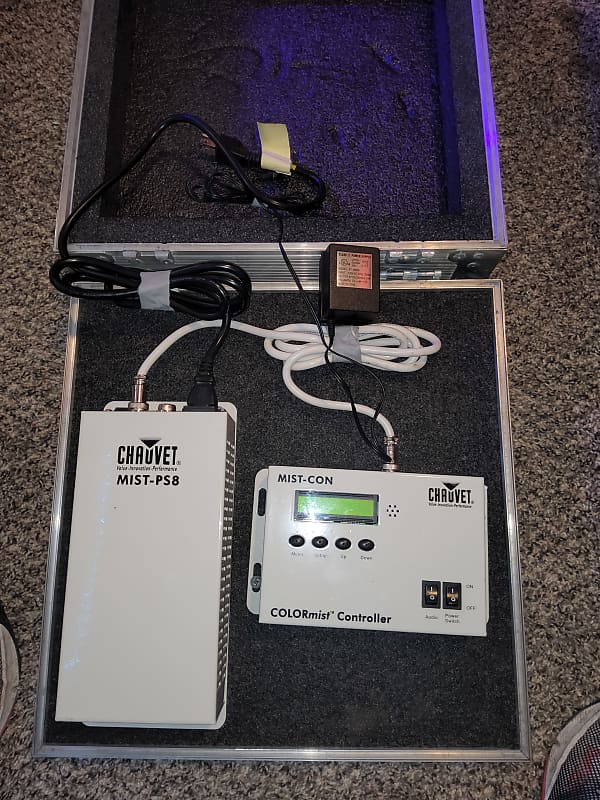 2-vintage Chauvet Color mist system (2005) complete w/cases | Reverb
