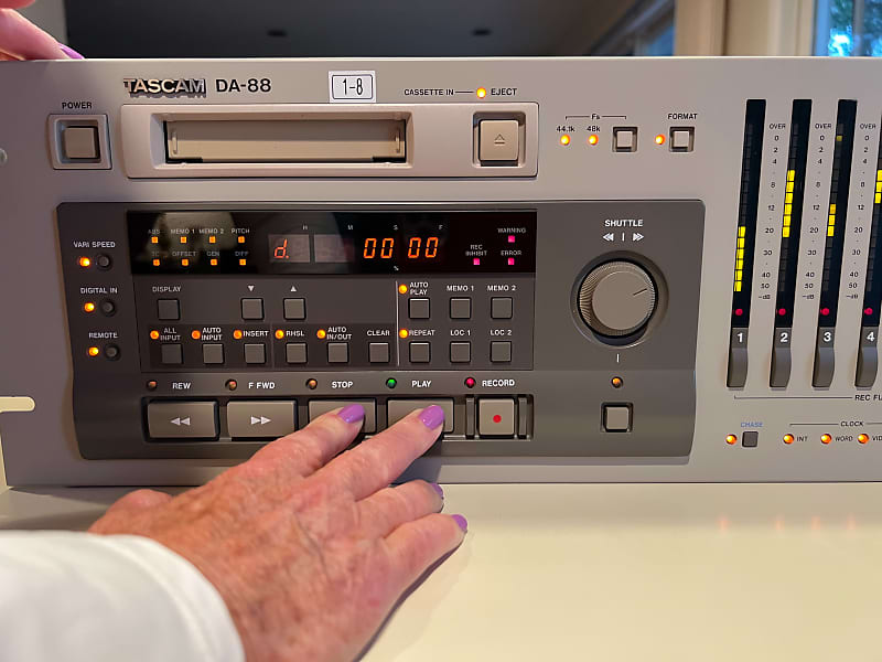 TASCAM DA-88 and DA-38 Package with Remote Control | Reverb