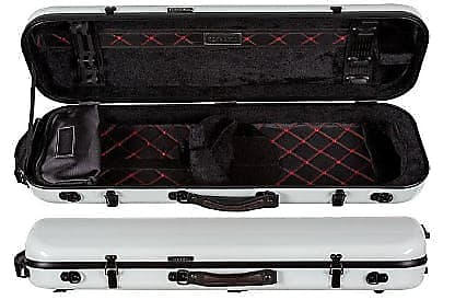 Tonareli Oblong Fiberglass Suspension Violin Case - Orange | Reverb