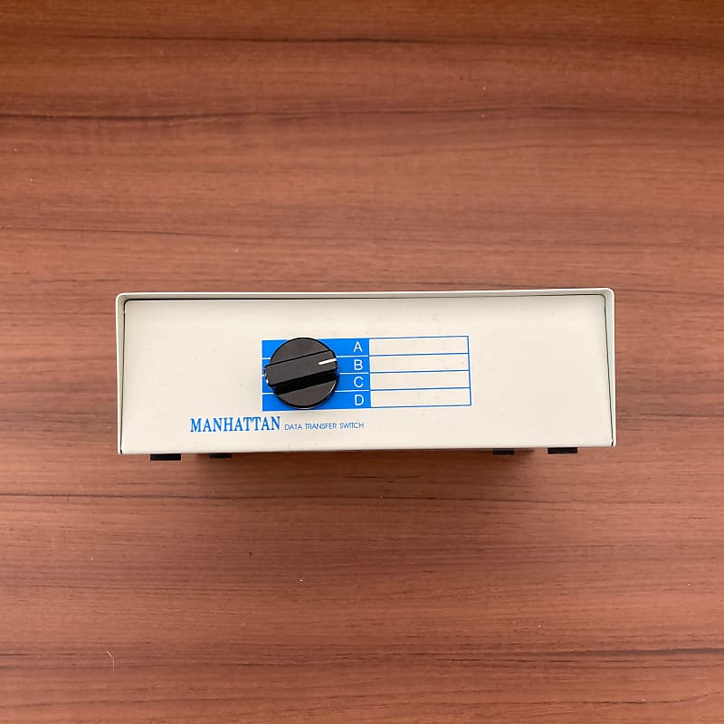 Manhattan Data Transfer Switch - 4 Way Din (great for Din | Reverb