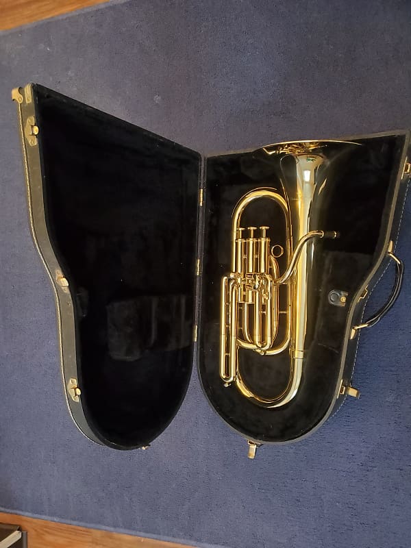 Getzen Baritone/Euphonium Mid 1990's - Laquered Brass | Reverb