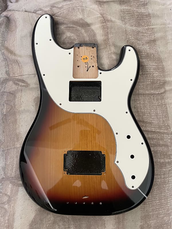 Fender Modern Player Telecaster Bass Body - Sunburst (w/ | Reverb