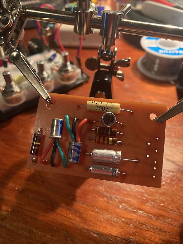 Fuzz Face Vintage Style PCB with Germanium Transistors | Reverb