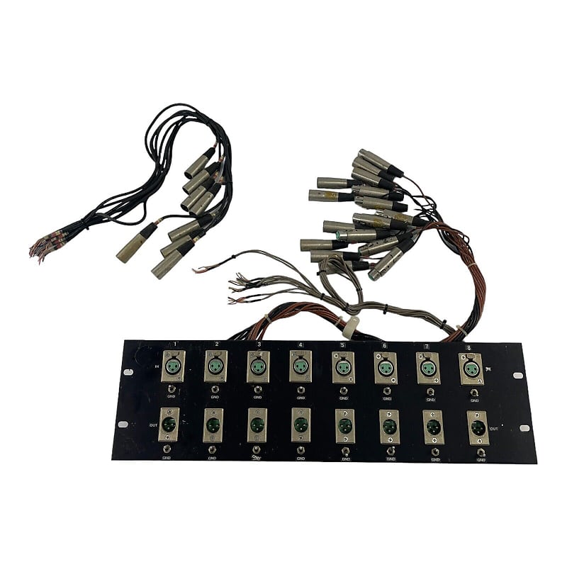 16 Position Custom Patch Panel Rack Mount Wired with | Reverb