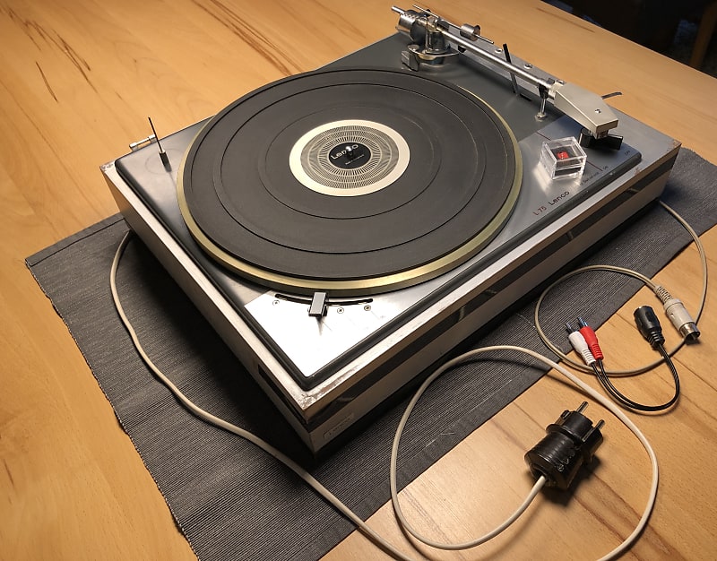 Lenco L 75 Record Player Turntable Vinyl Goldring Swiss | Reverb
