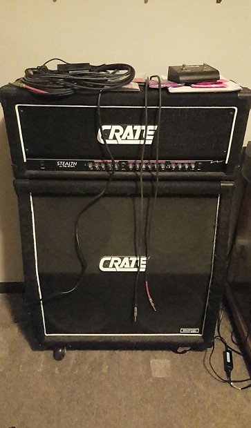 Crate Stealth half stack 100 watt tube amp | Reverb
