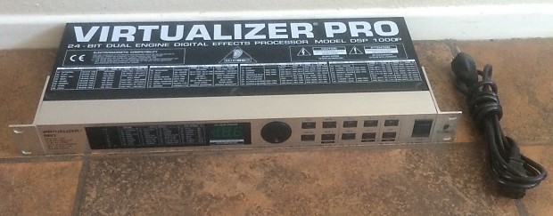 Behringer Virtualizer Pro DSP 1000P Rack Effects Unit | Reverb