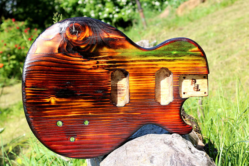 Les Paul style"barncaster" body HB/HB | Reverb